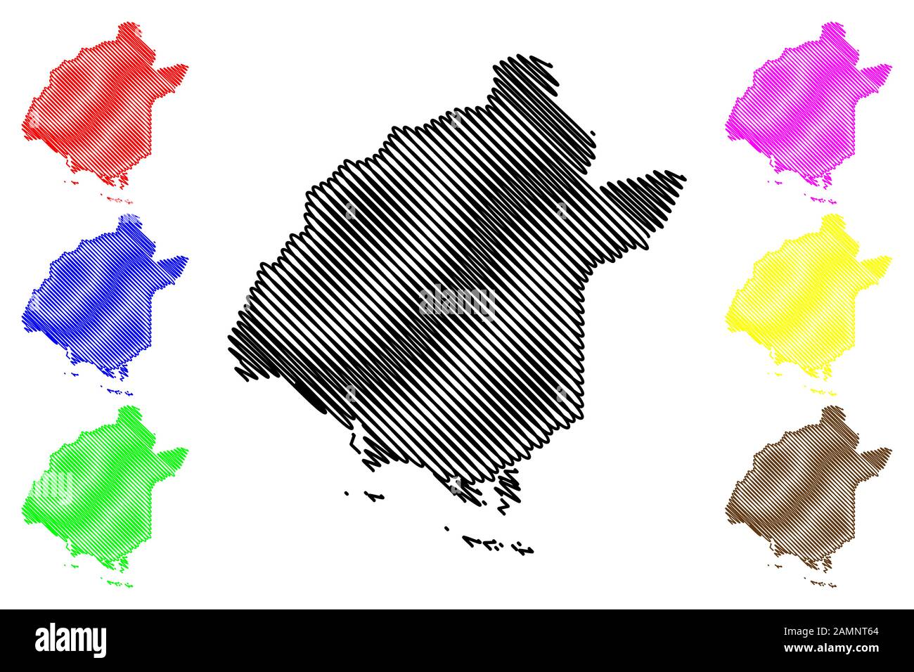 Salinas puerto rico Stock Vector Images - Alamy