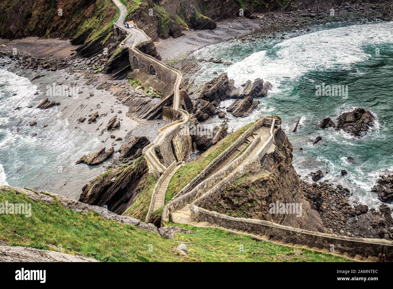 San Juan de Gaztelugatxe is church dedicated to John the Baptis ...