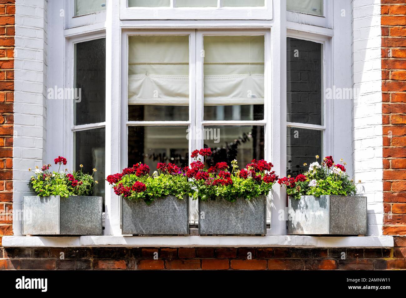 Victorian terraced house uk bay window hi-res stock photography and ...