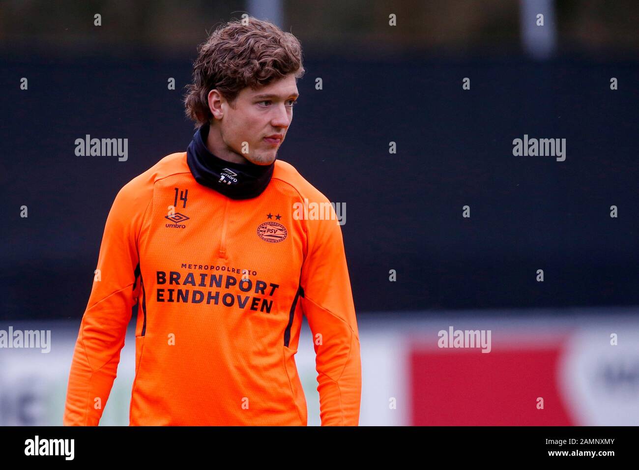 14 januari 2020 Eindhoven, The Netherlands Soccer Training PSV Sam ...