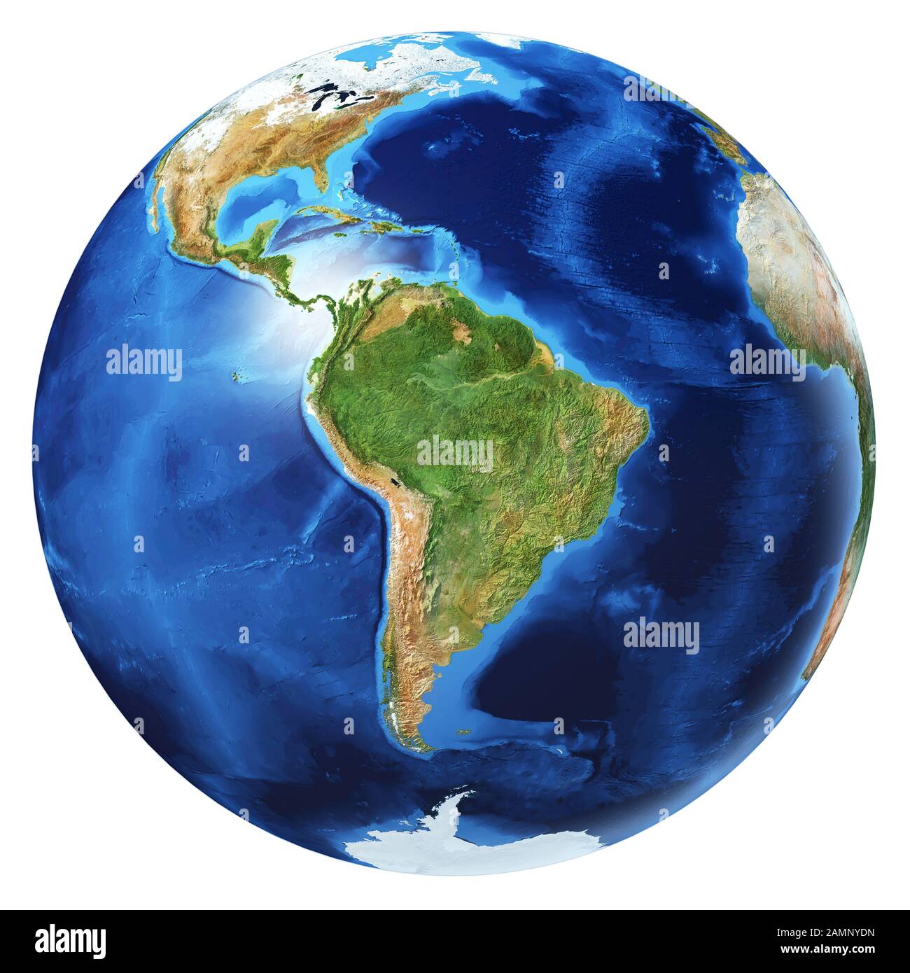 Nasa From Earth With No Clouds