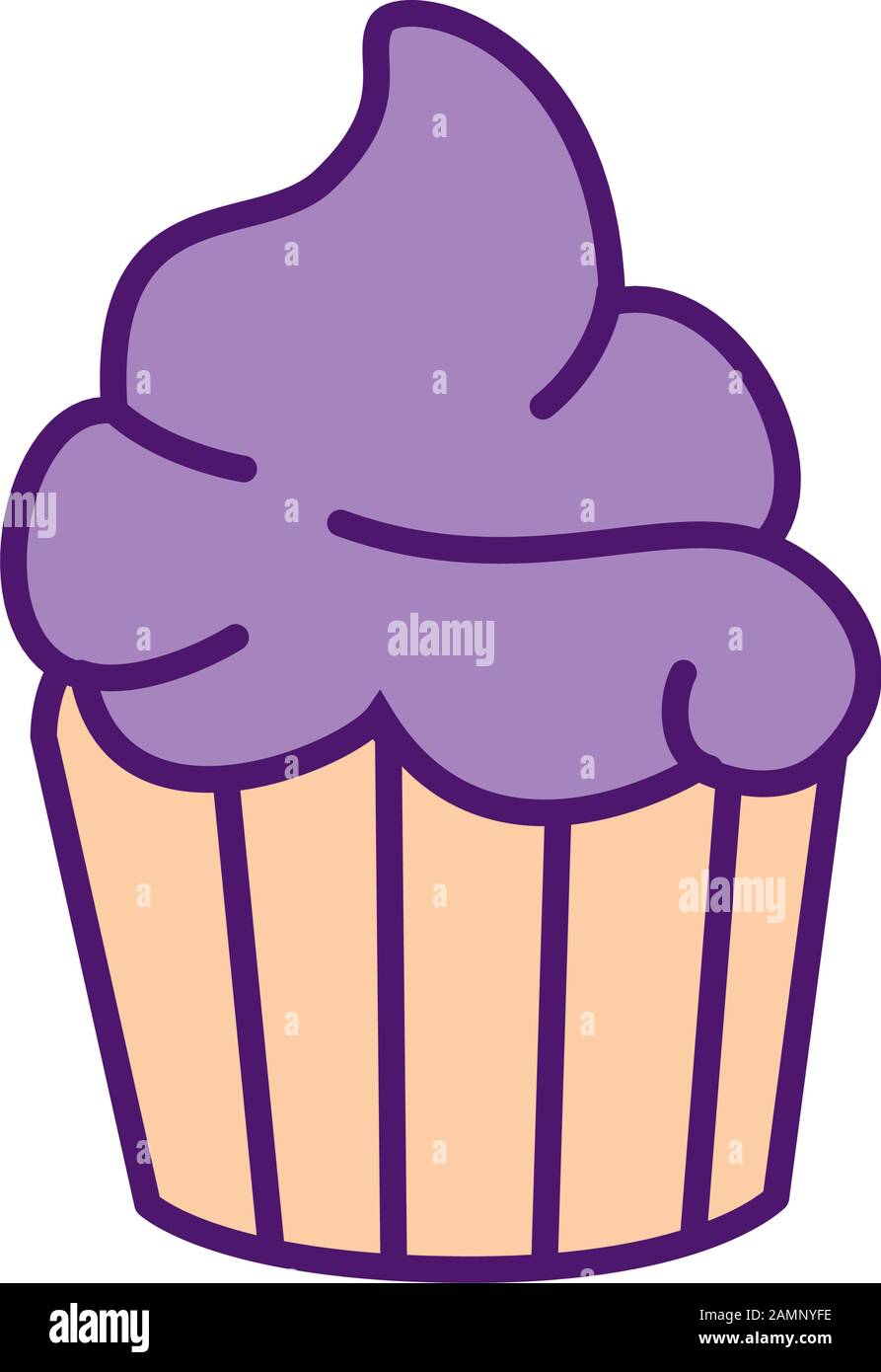 High sugar dessert Stock Vector Images - Alamy