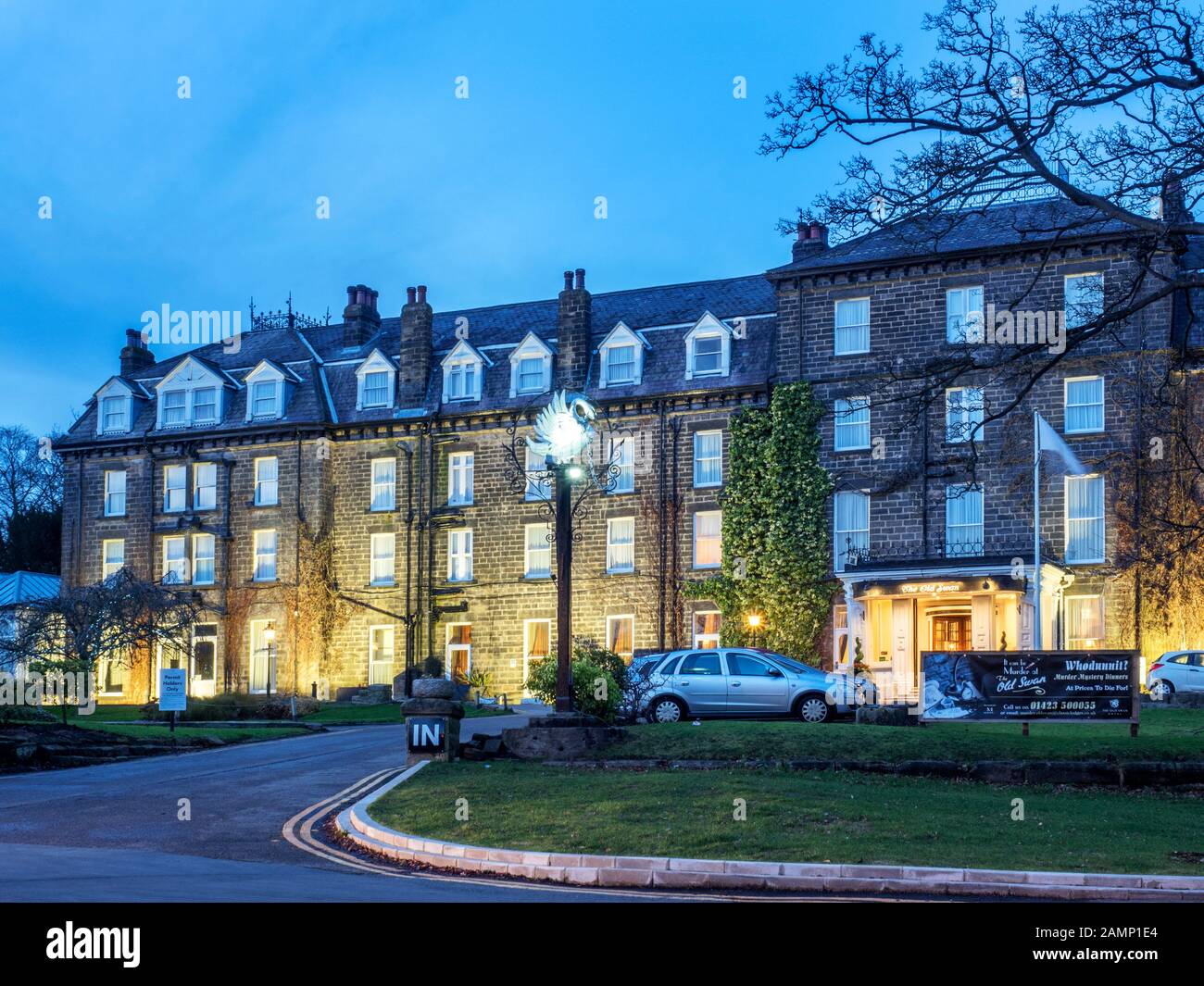The Old Swan Hotel established 1777 famous as the hotel Agatha Christie ...