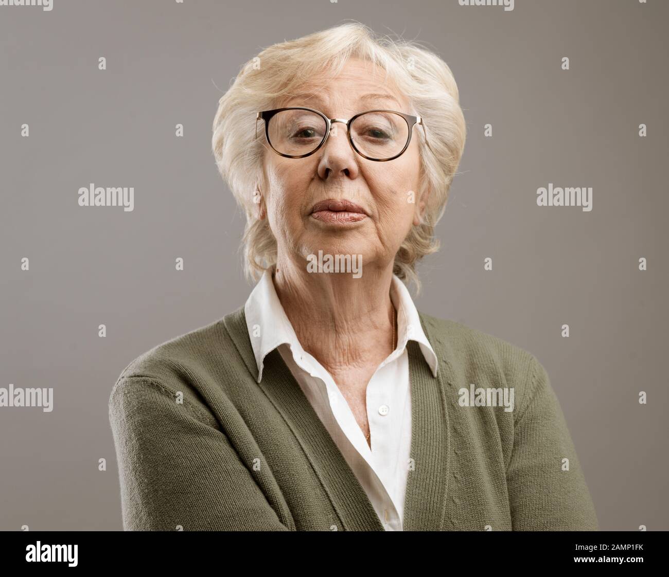 Arrogant mature woman hi-res stock photography and images - Alamy