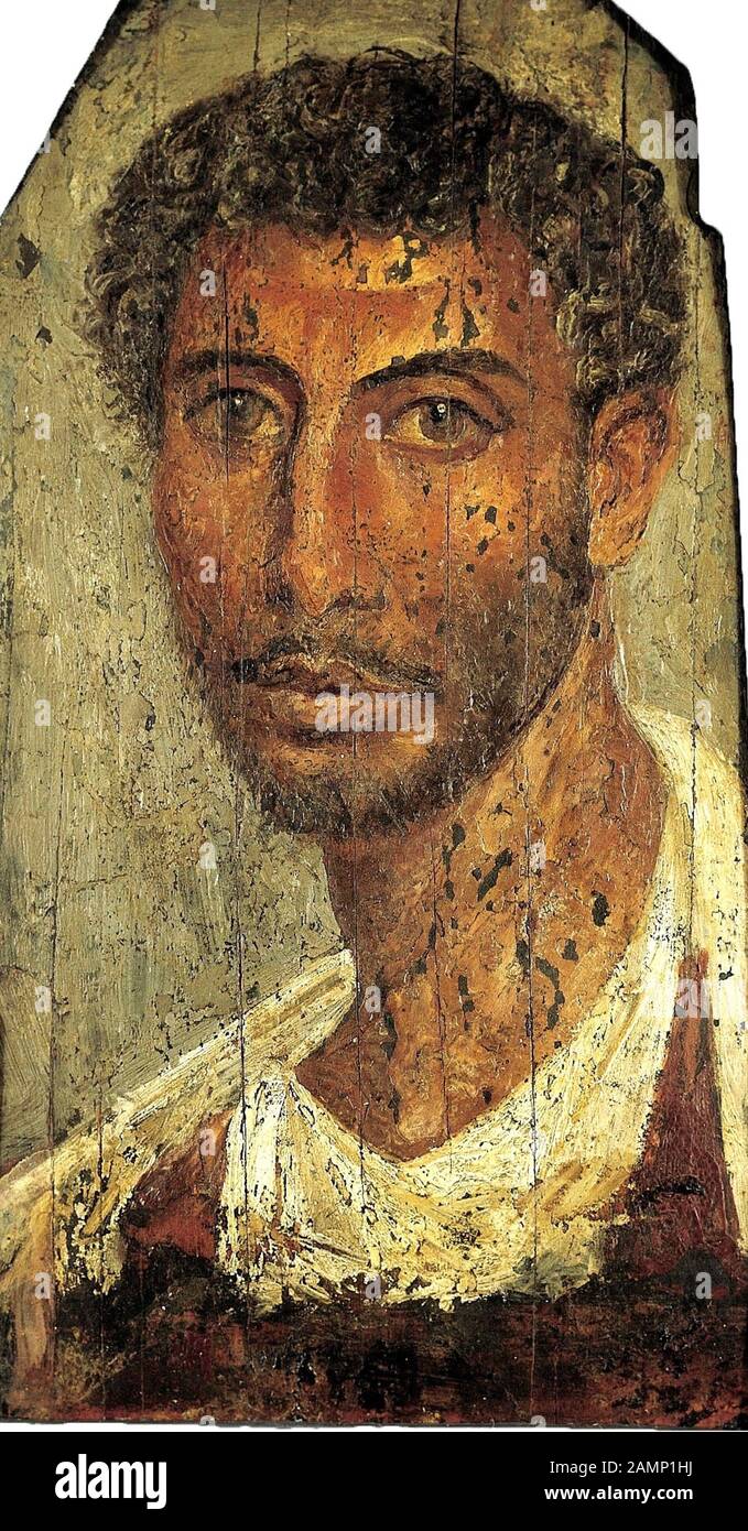 Fayum Portraits. Ancient Greek funeral paintings from 3rd century BC to ...