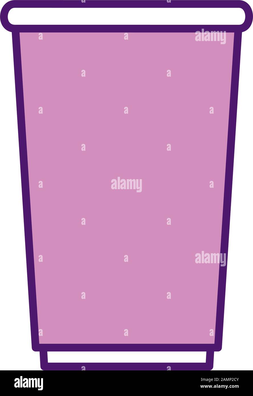 Isolated party pink mug vector design Stock Vector Image & Art - Alamy