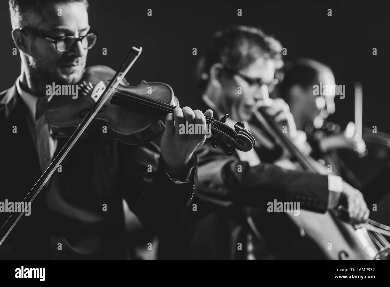 Concert violinist hi-res stock photography and images - Alamy