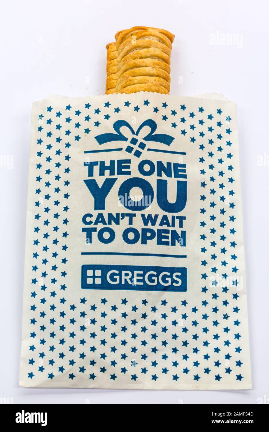 Greggs sausage roll hi-res stock photography and images - Alamy