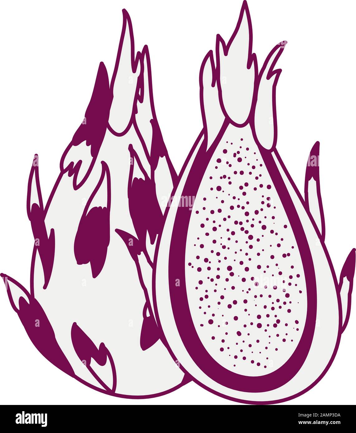 Ingredient wild fruit Stock Vector Images - Alamy