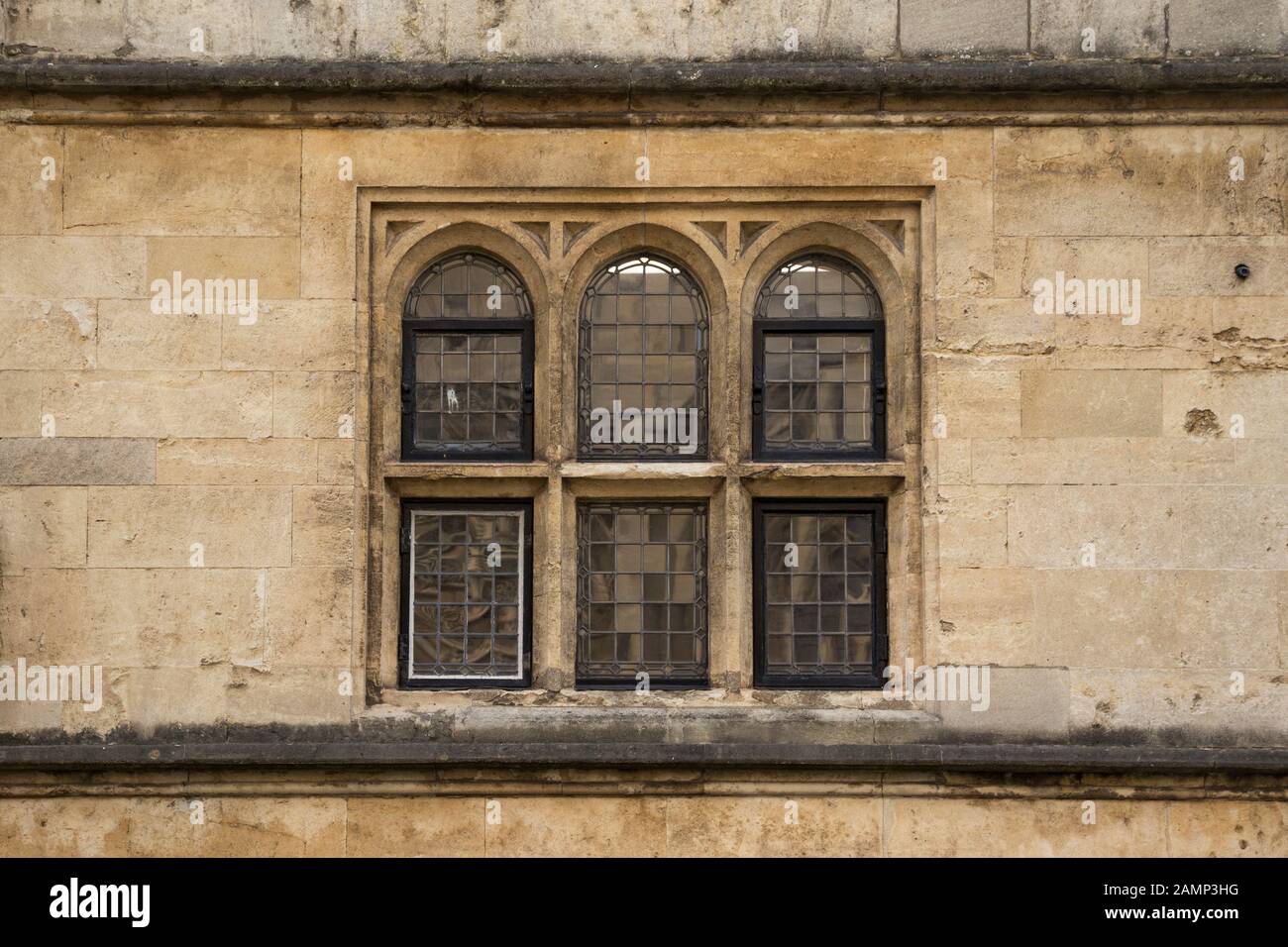 BRISTOL, UK - APRIL 8, 2019. Window of Bristol Central Library situated ...