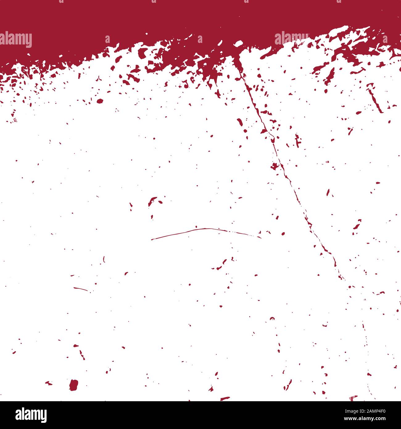 Red bloody stain frame Stock Vector Images - Alamy