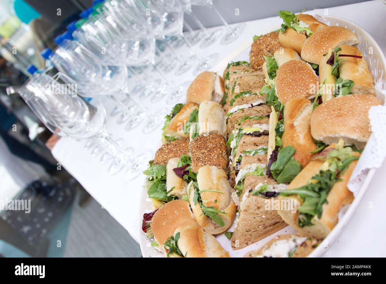 Buffet sandwiches hi-res stock photography and images - Alamy