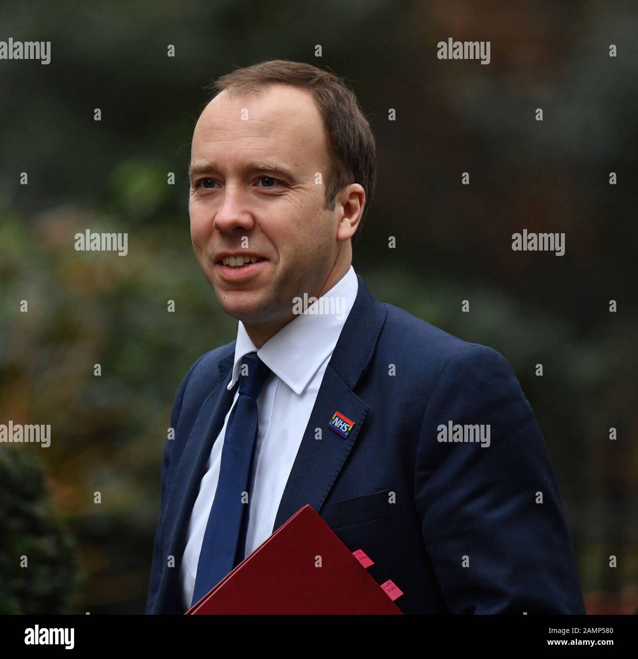 Downing Street, London, UK. 14th January 2020. Matt Hancock, Secretary ...