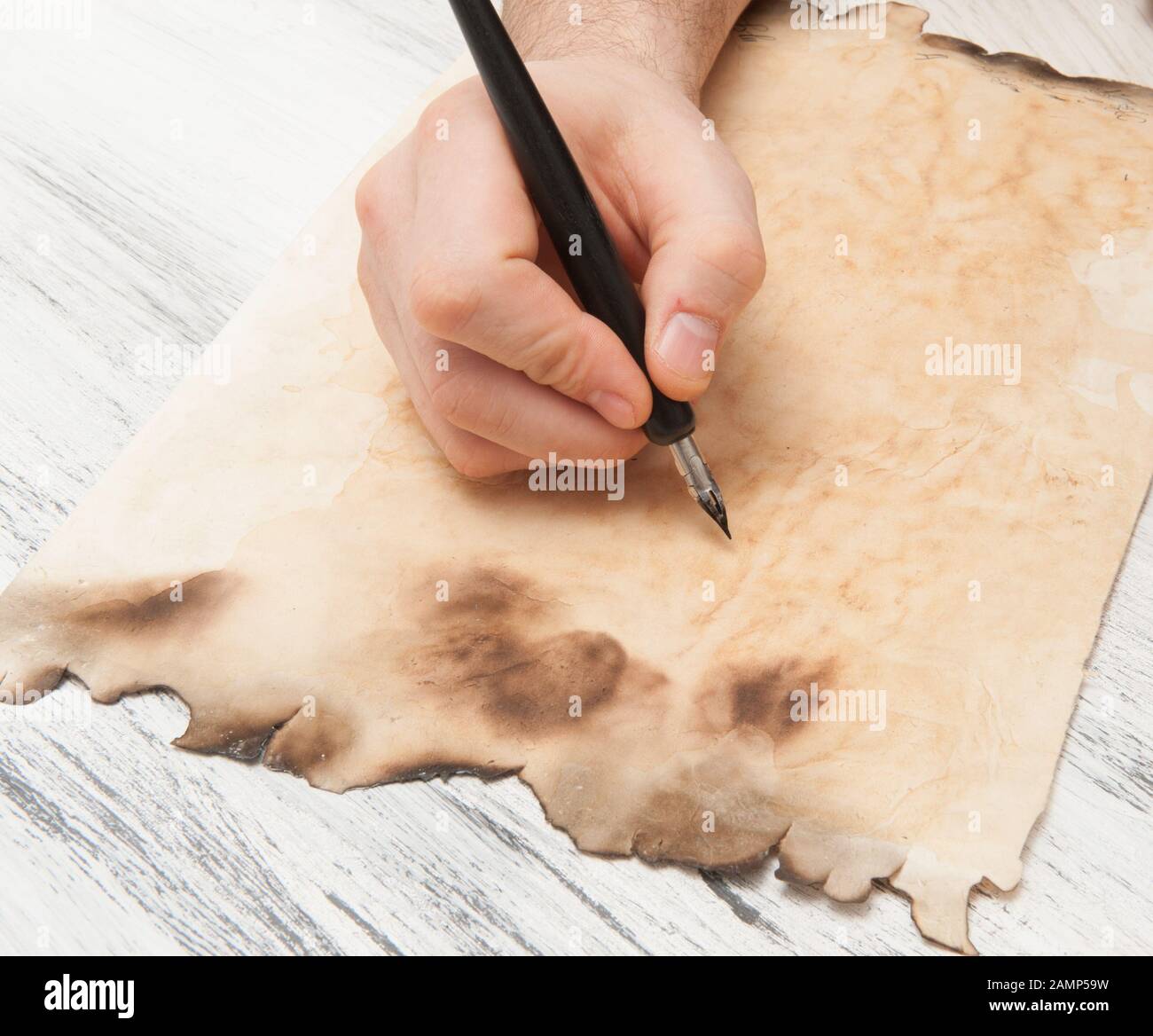 Handwriting on paper male hi-res stock photography and images - Alamy