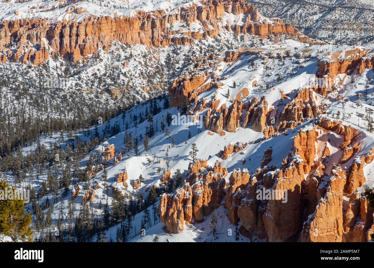 Bryce National Park Utah Winter Landscape Stock Photo - Alamy