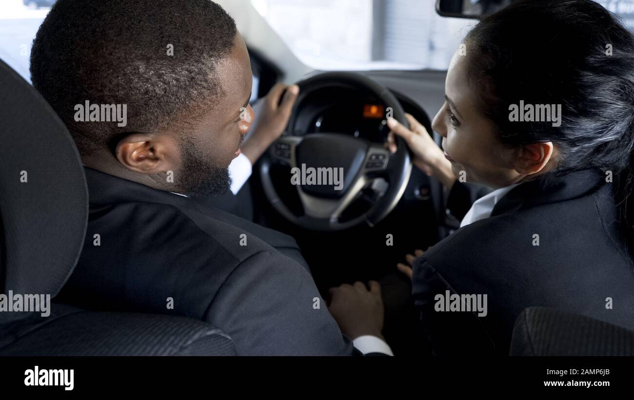 Boss flirting secretary hi-res stock photography and images - Alamy