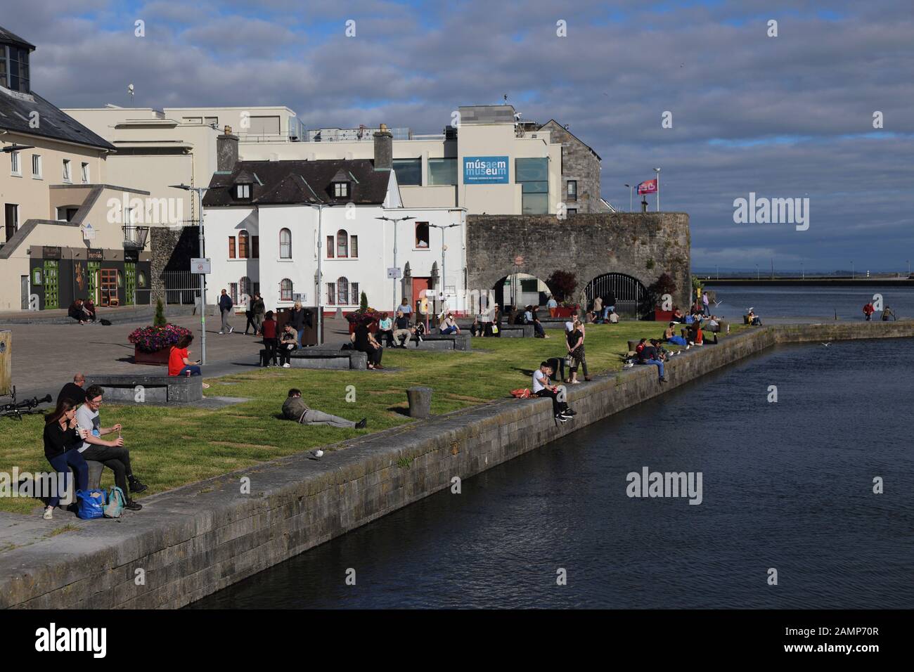 Galway Corrib River Stock Photo - Alamy