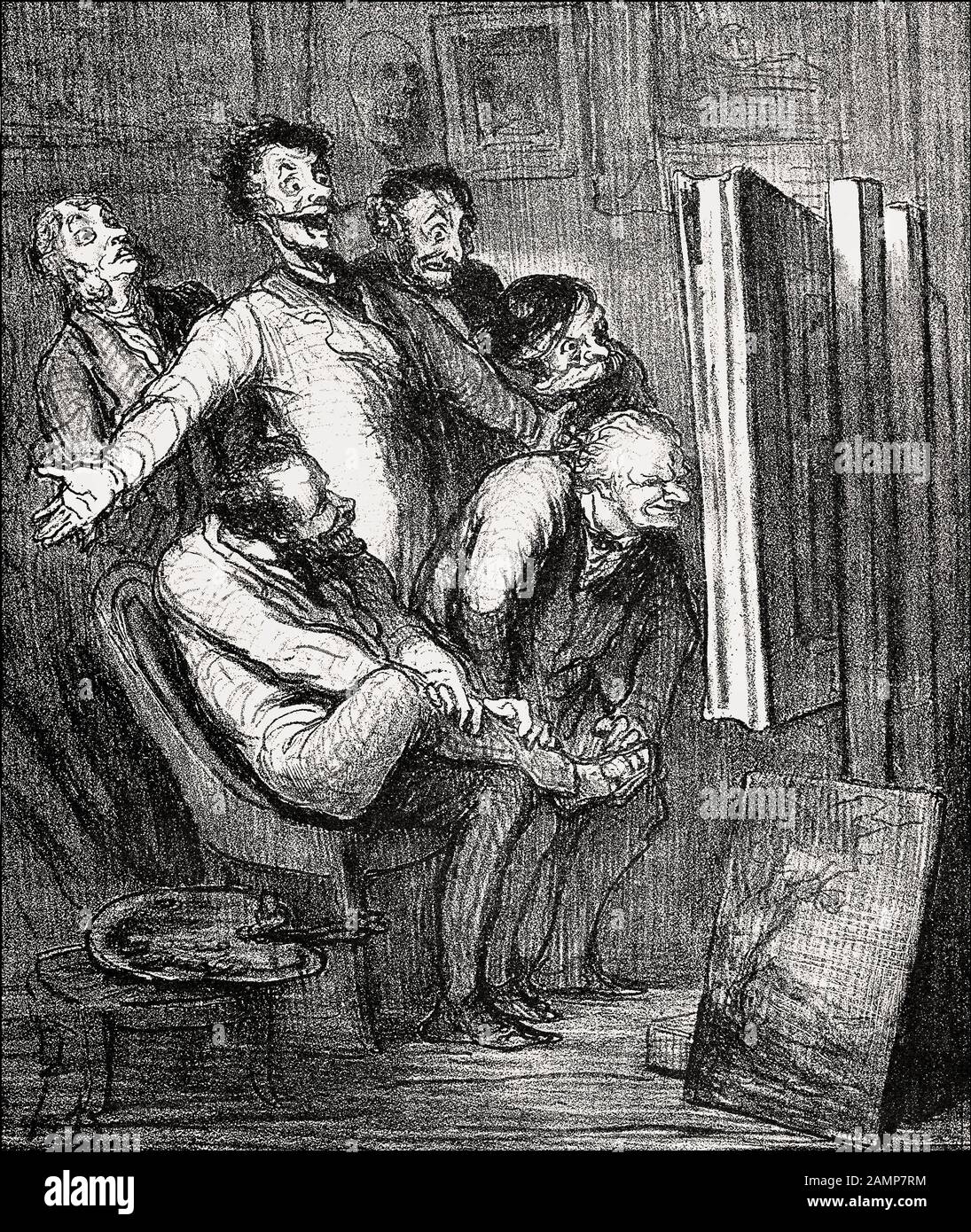 Caricature by honore daumier High Resolution Stock Photography and ...