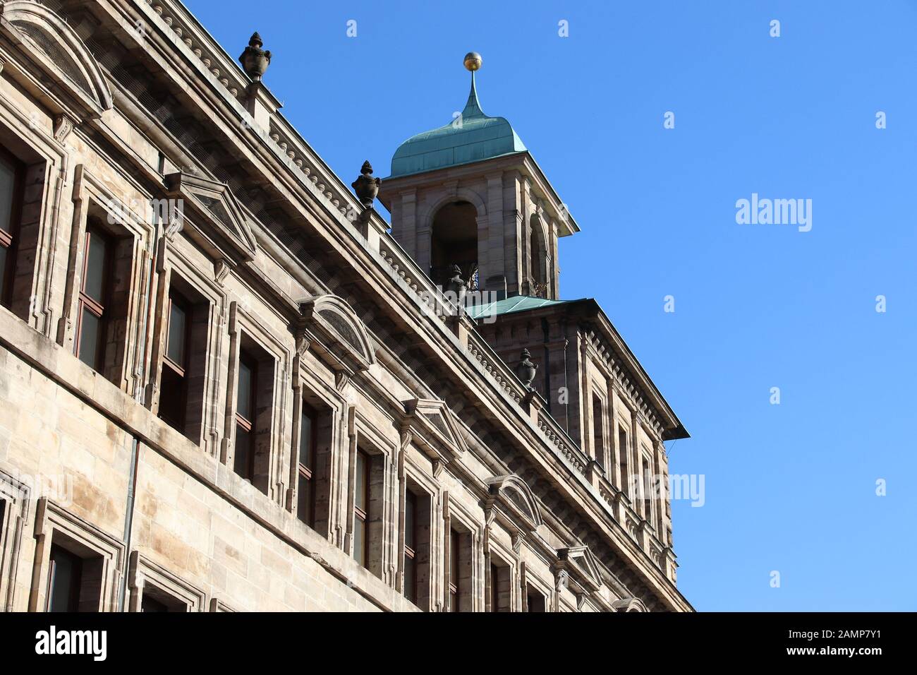 Nuremberg city in Germany (region of Middle Franconia). Old City Hall ...