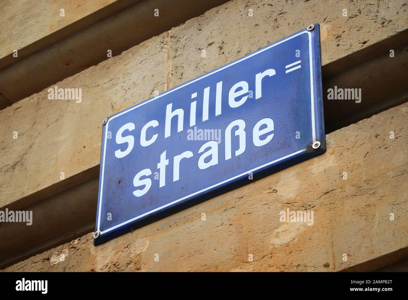 Schiller strasse hi-res stock photography and images - Alamy