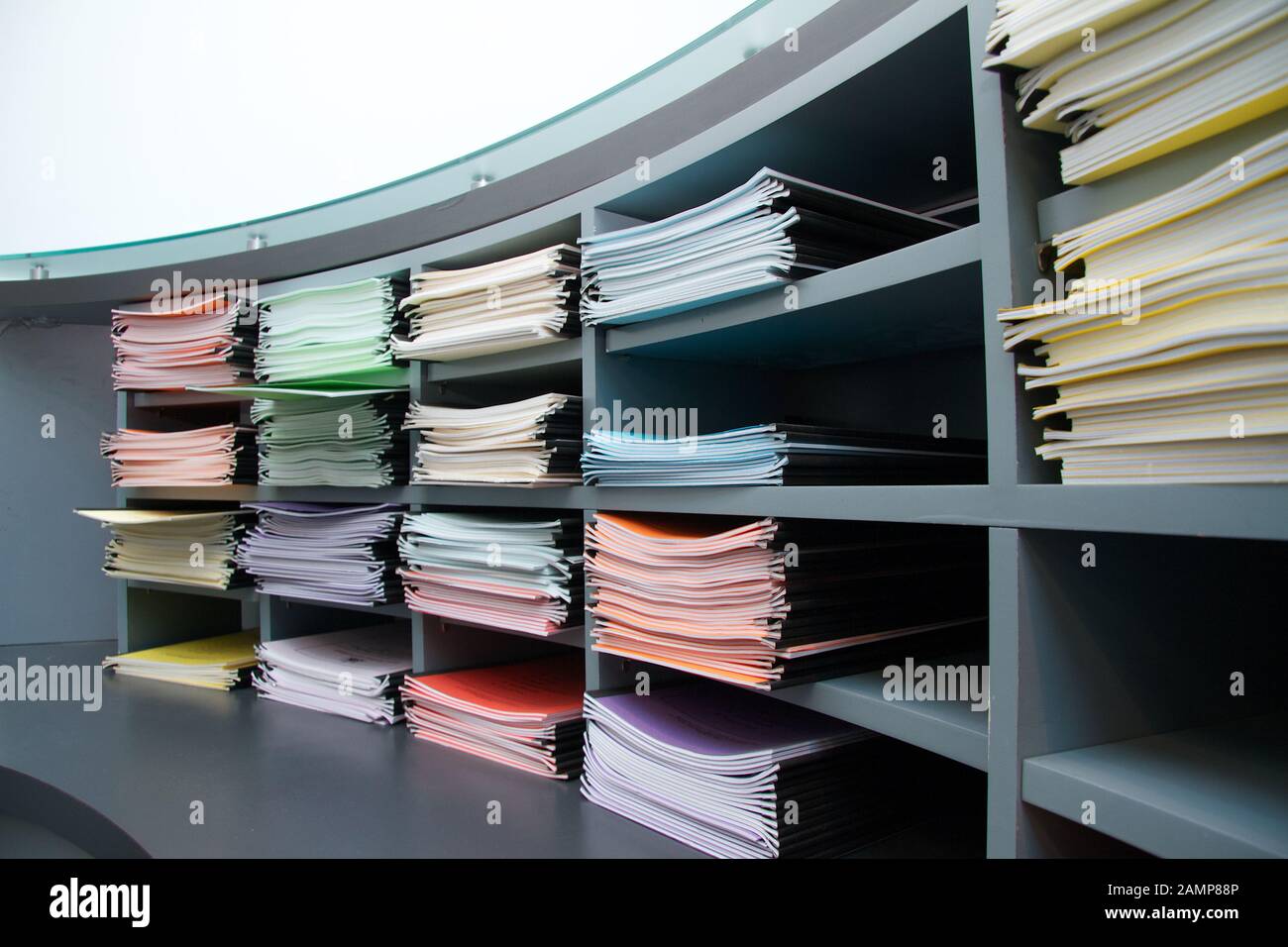 File folder stacked hi-res stock photography and images - Alamy