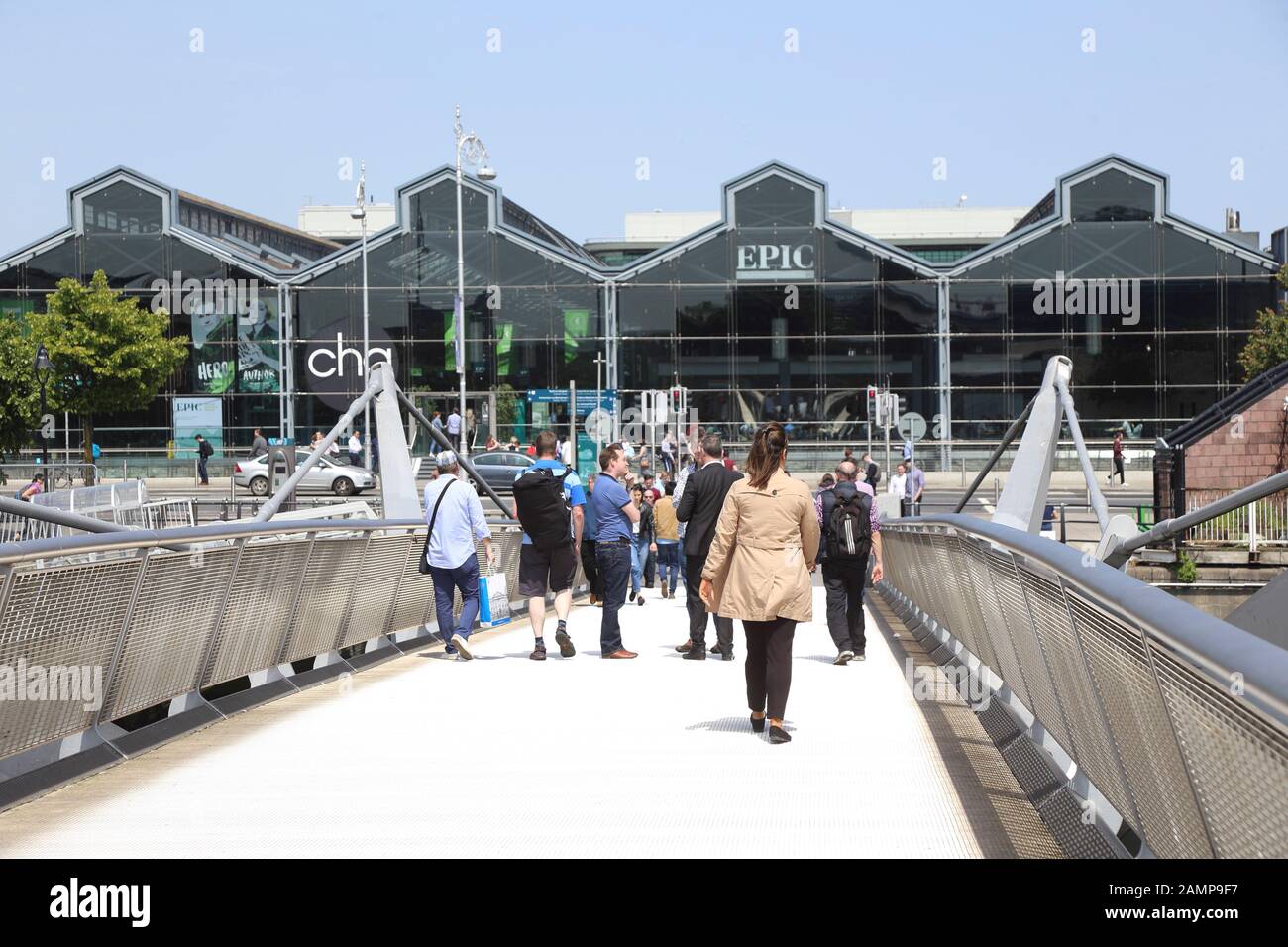 Dublin Docklands EPIC The Irish Emigration Museum Stock Photo - Alamy