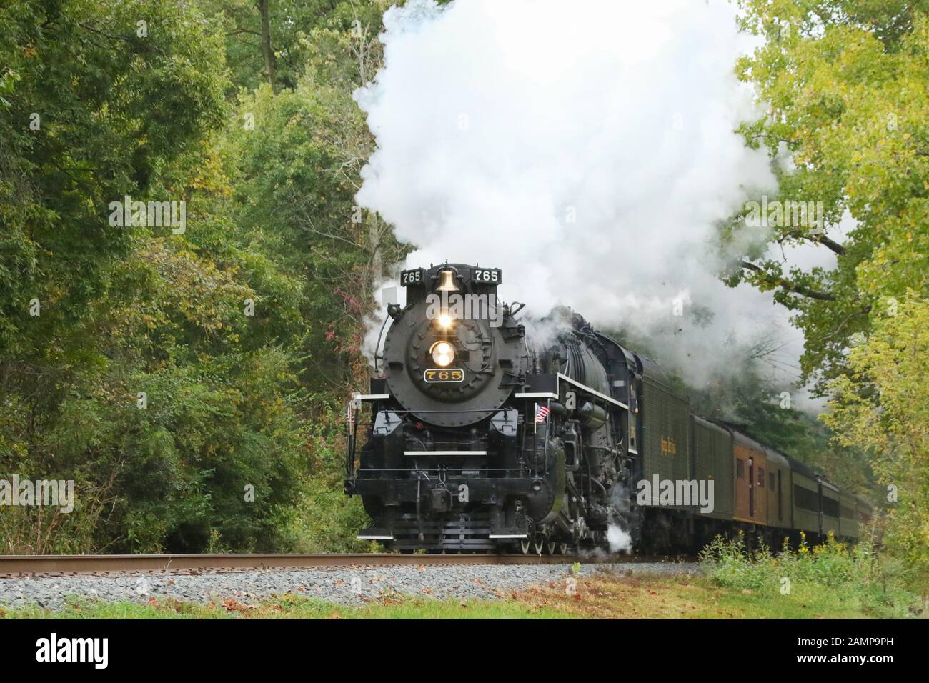 Nickel Plate Road no. 765 is a 2-8-4 "Berkshire" type steam locomotive built for the Nickel ...