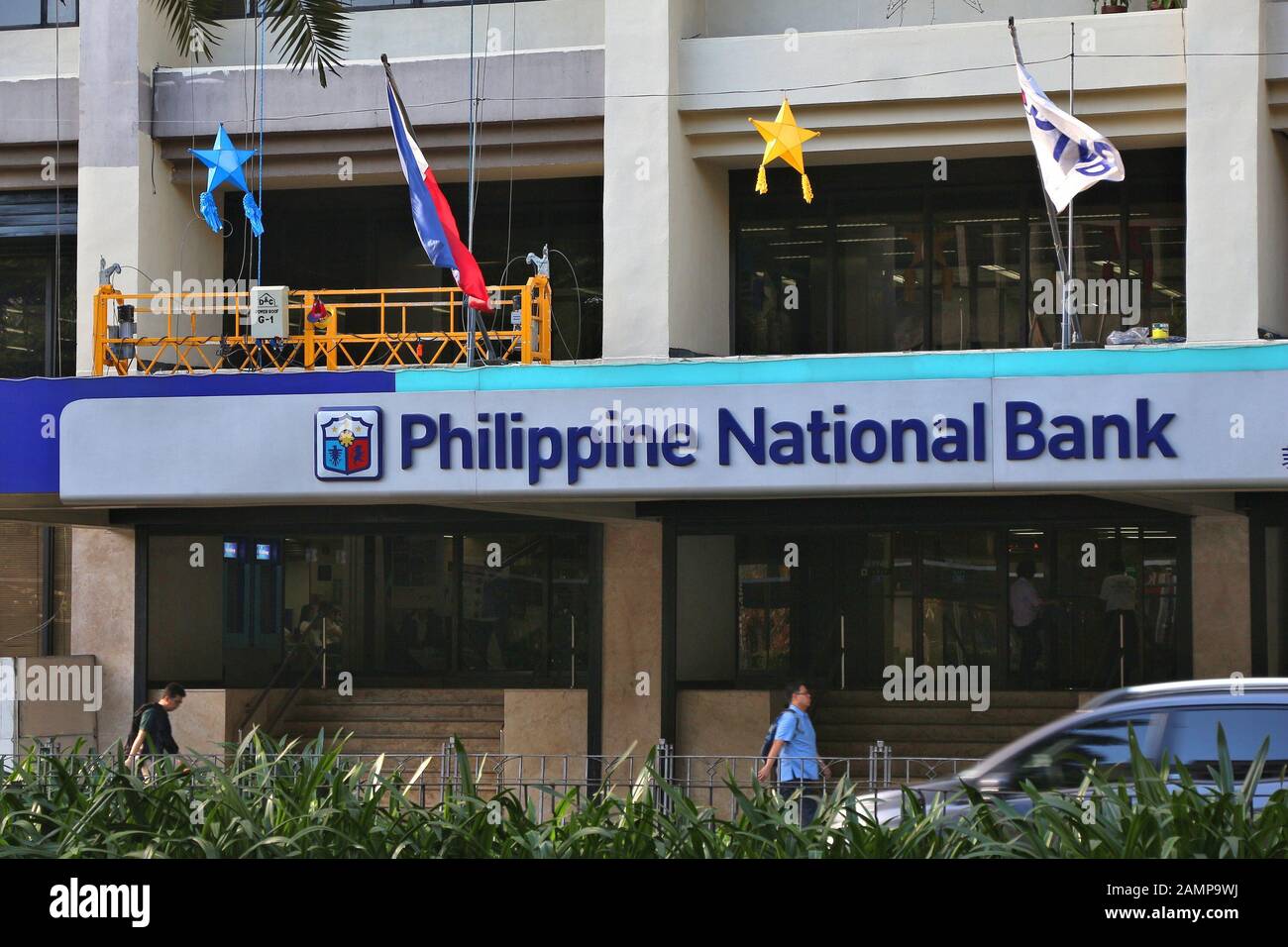 MANILA, PHILIPPINES - NOVEMBER 28, 2017: Philippine National Bank ...
