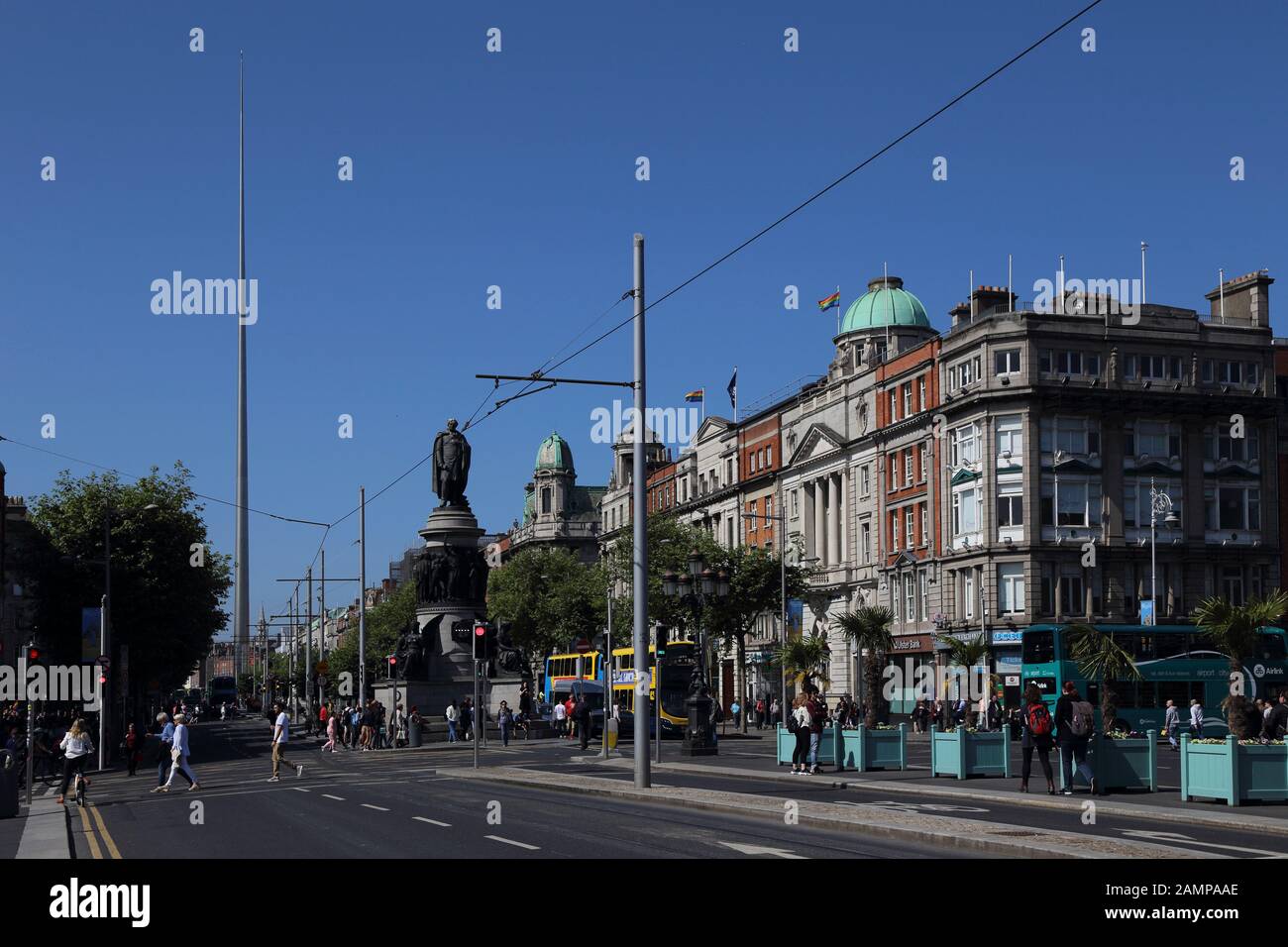 Dublin O´Connell Street Stock Photo - Alamy