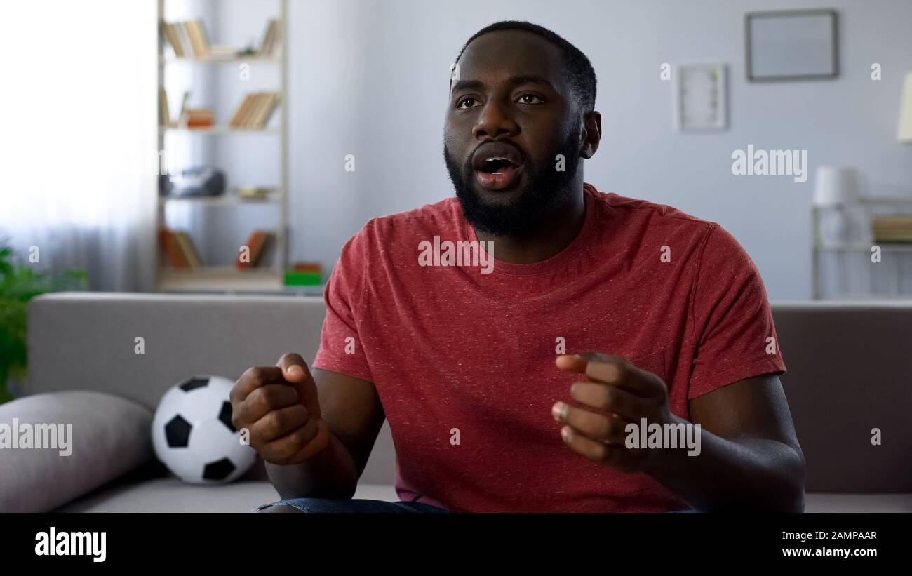 Disappointed Football Fan High Resolution Stock Photography and Images ...