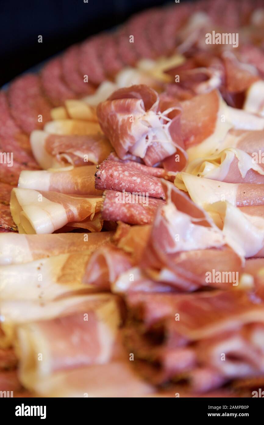 Cold cuts jamon ham hi-res stock photography and images - Alamy