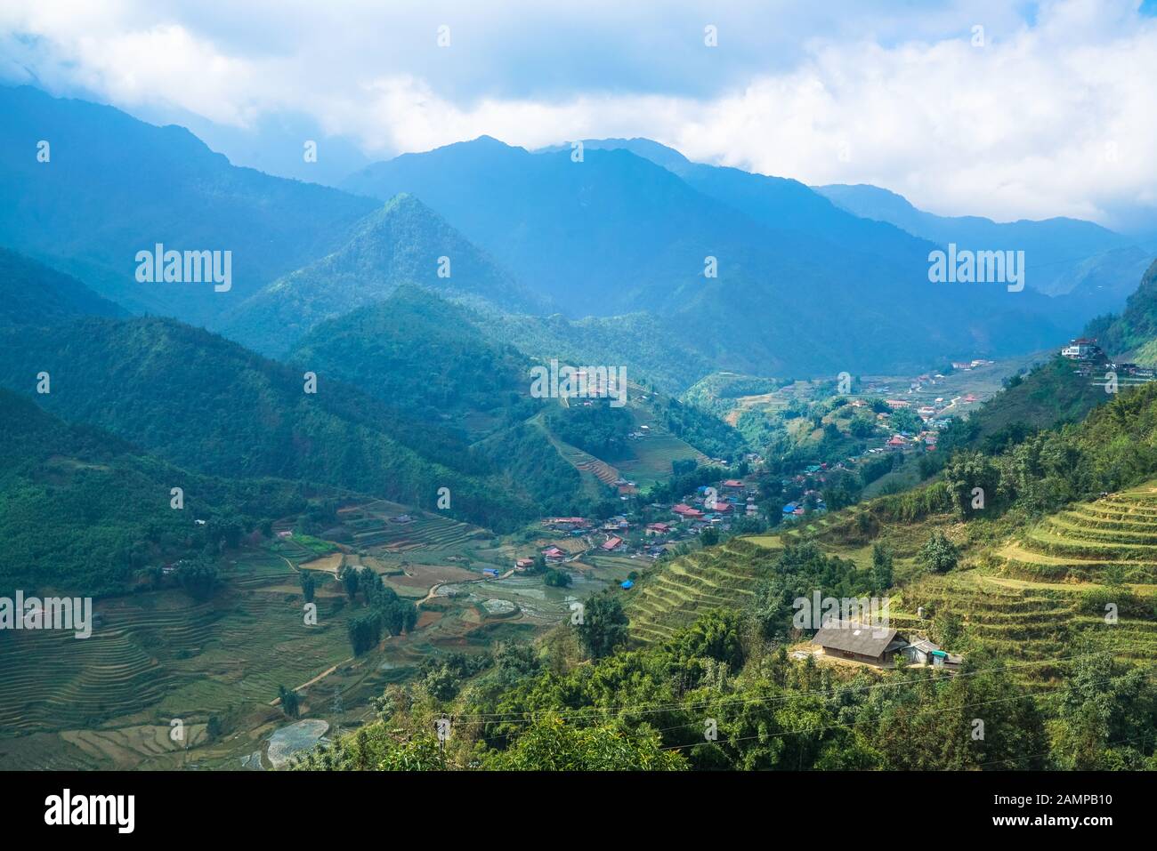 Rice terraces in Sapa, Vietnam Stock Photo - Alamy