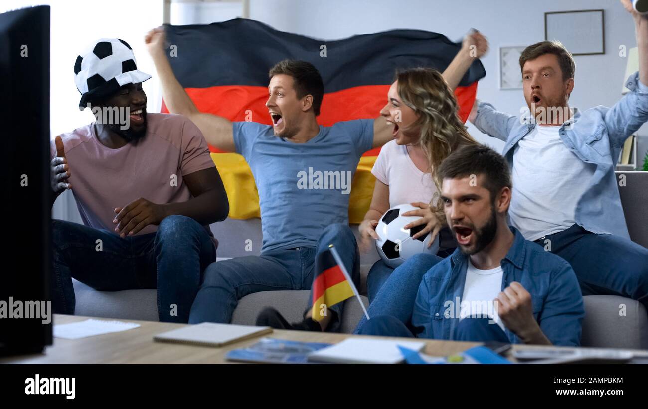 Female fans of german football hi-res stock photography and images - Alamy