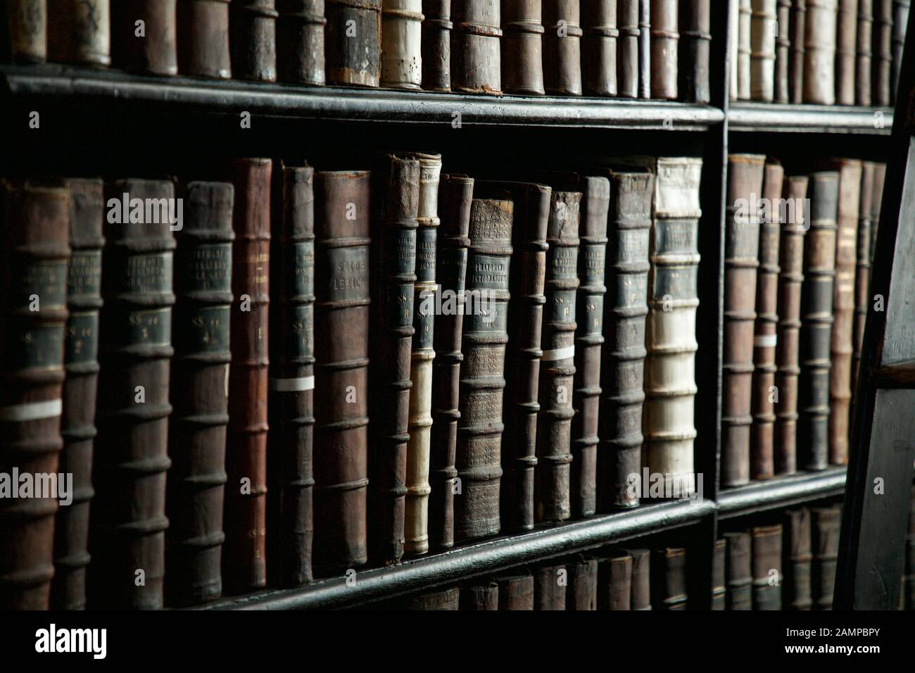 Antique book shelves shelves hi-res stock photography and images - Alamy