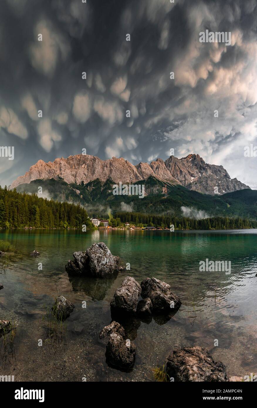 Werdenfelser sunset hi-res stock photography and images - Alamy