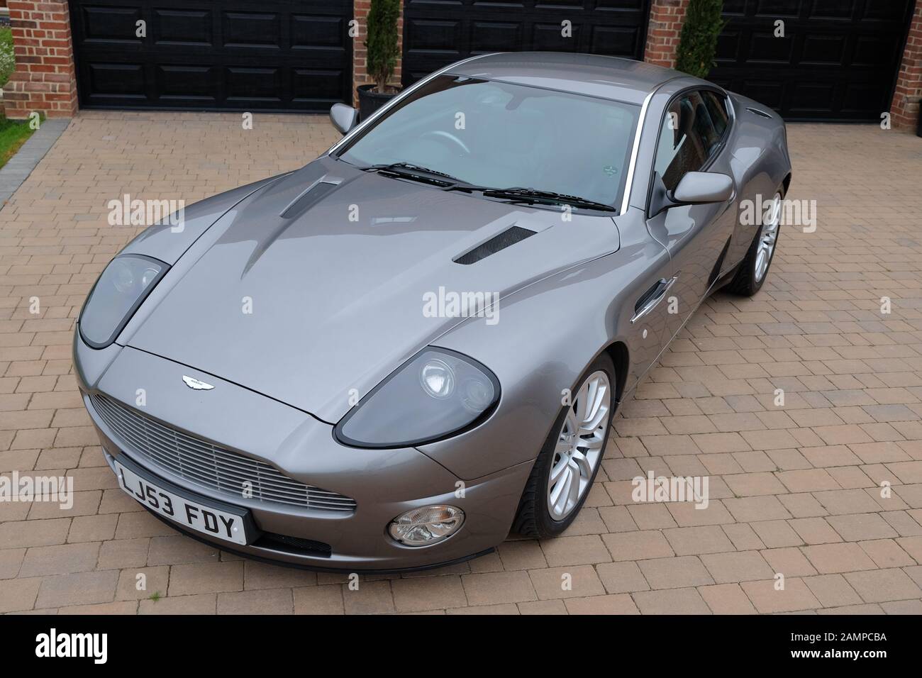 Aston Martin V12 Vanquish Stock Photo - Alamy