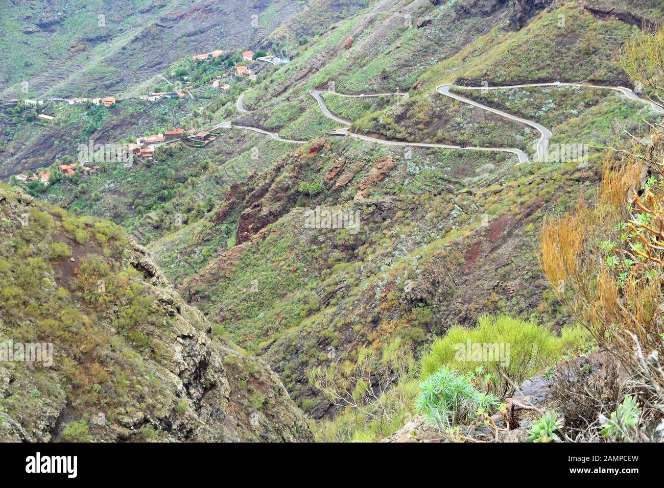 Masca road hi-res stock photography and images - Alamy