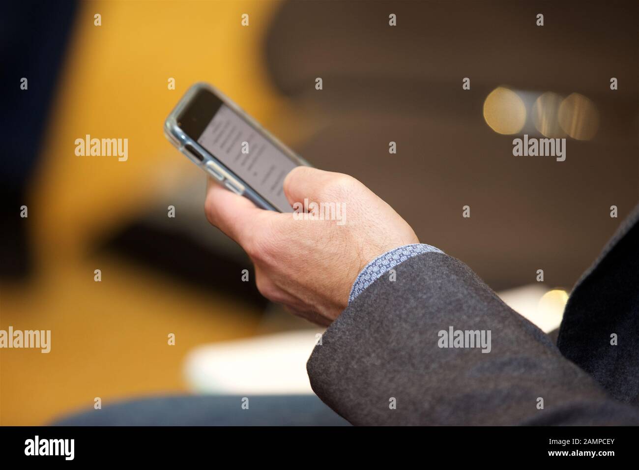 Browsing on mobile phone hi-res stock photography and images - Alamy