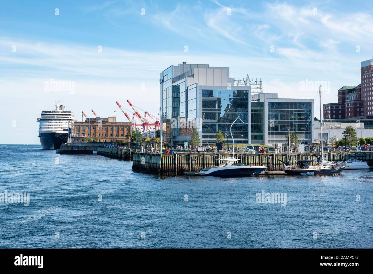Port area of Halifax, Nova Scotia, Canada Stock Photo - Alamy