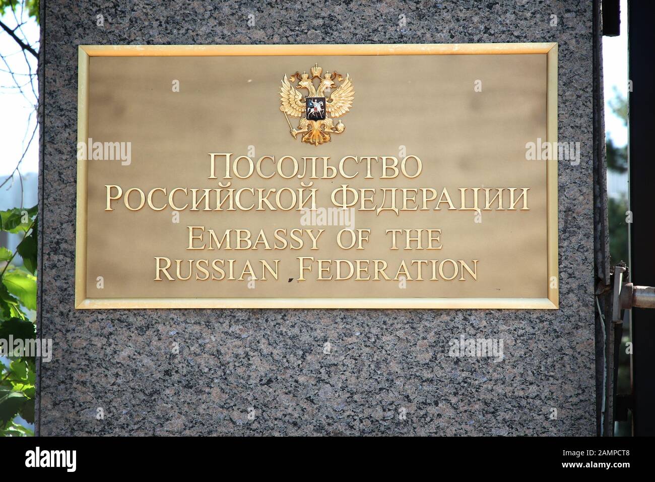 Russian Embassy Washington High Resolution Stock Photography and Images ...