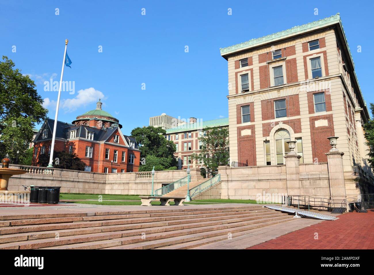 Columbia University campus in New York City, USA Stock Photo - Alamy