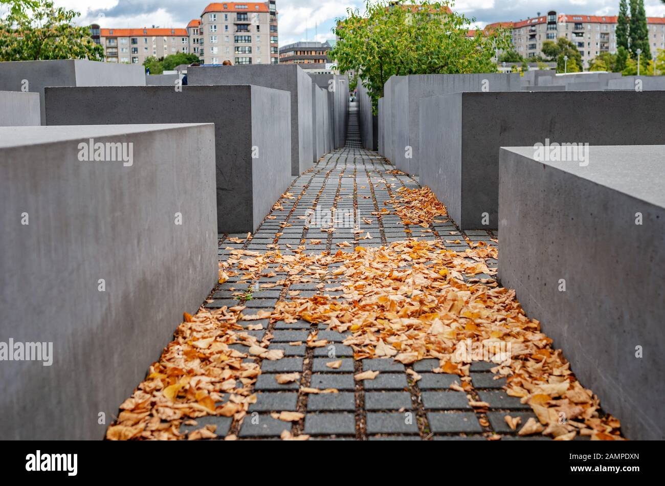 Holocaust memorial in Berlin, Germany Stock Photo - Alamy