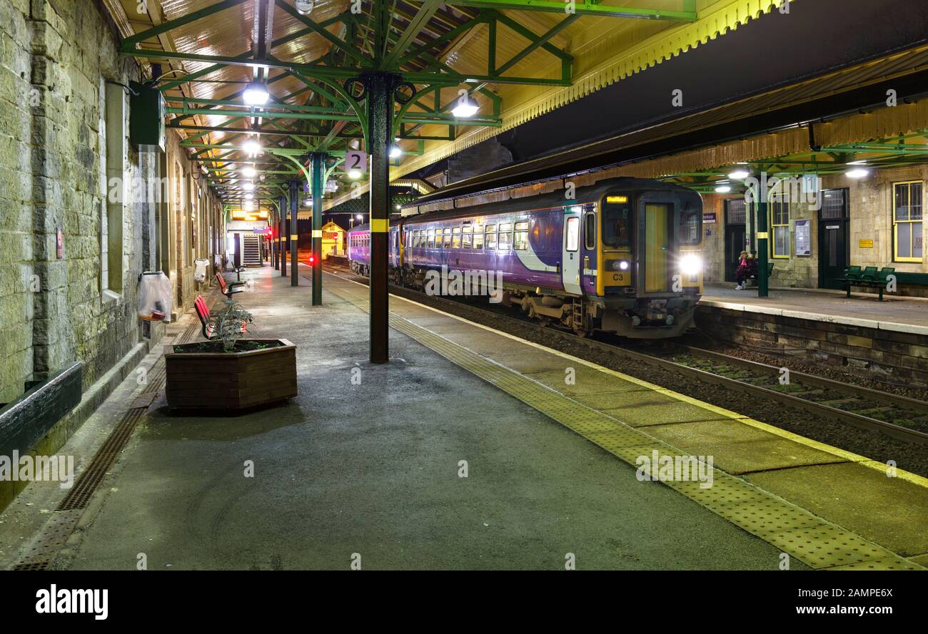 2 Arriva Northern rail class 153 single carriage sprinter trains at ...