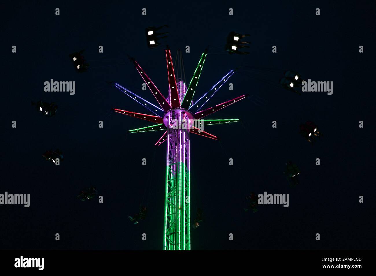 Carnival swing ride hi-res stock photography and images - Alamy