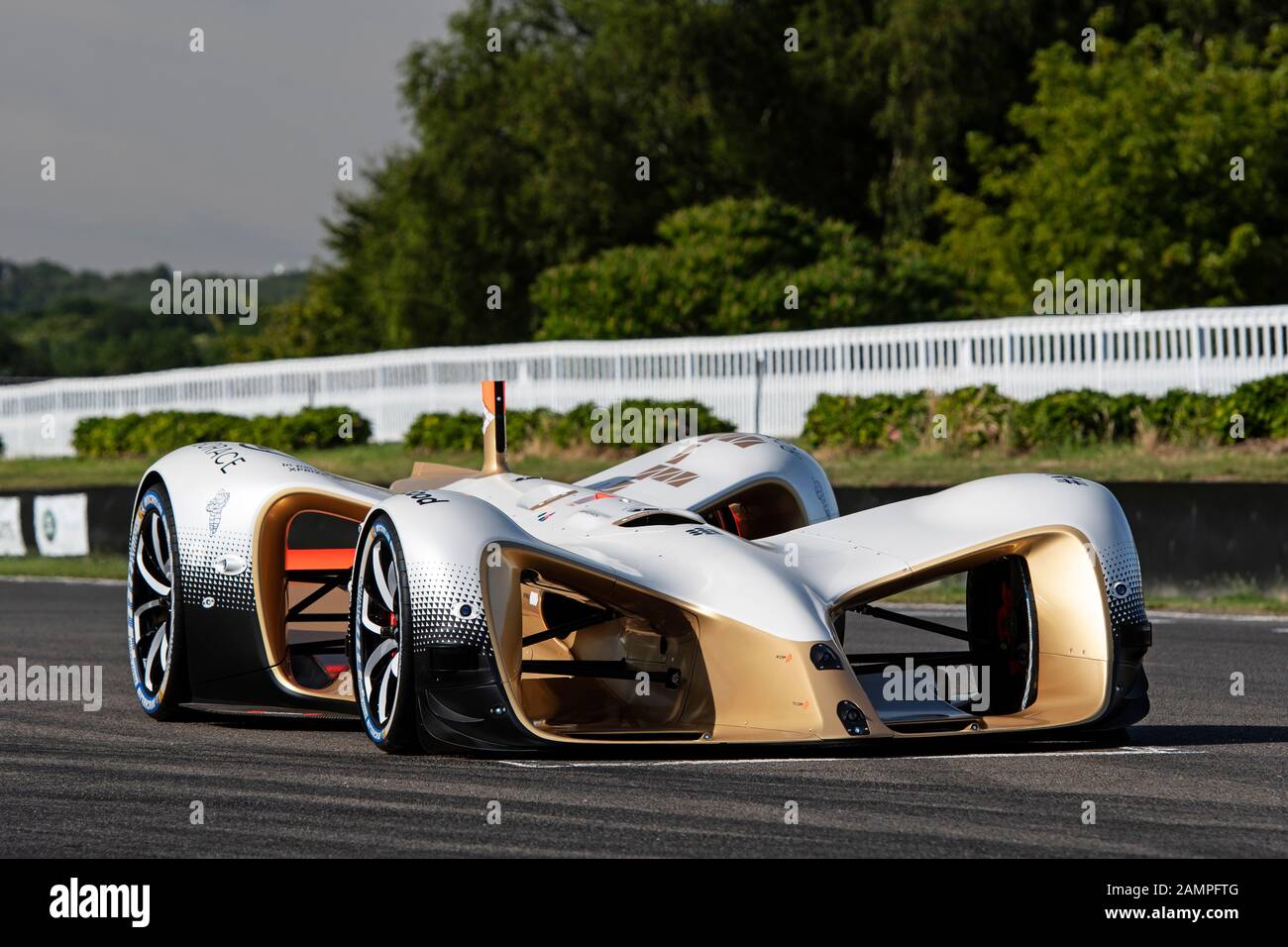 Roboracer autonomous racing car at the Goodwood Festival of Speed 2019 ...