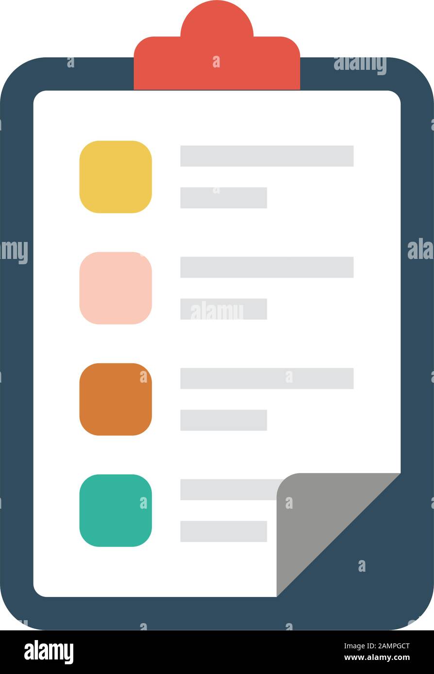 Notebook for records Stock Vector Images - Alamy