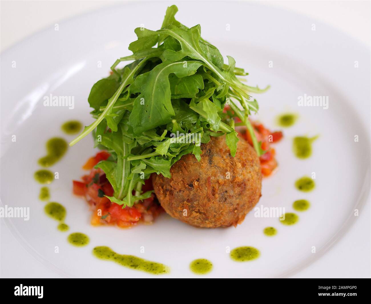 Deep fried cheese served hi-res stock photography and images - Alamy