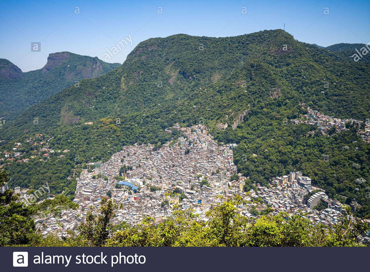 Rio Favela Aerial High Resolution Stock Photography and Images - Alamy