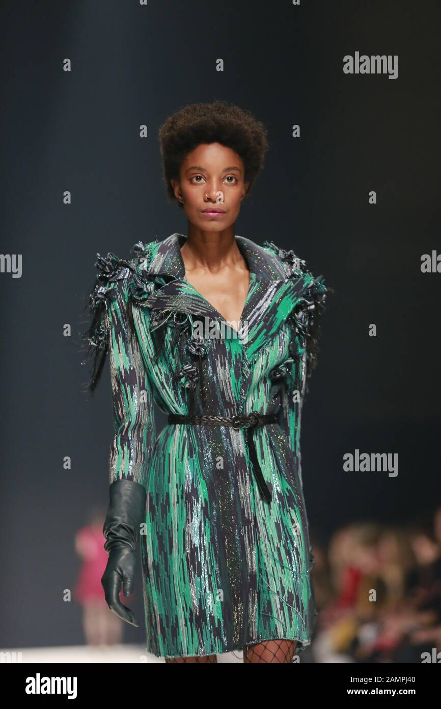 Germany, Berlin, 01/14/2020. Irene Luft collections at the Mercedes ...