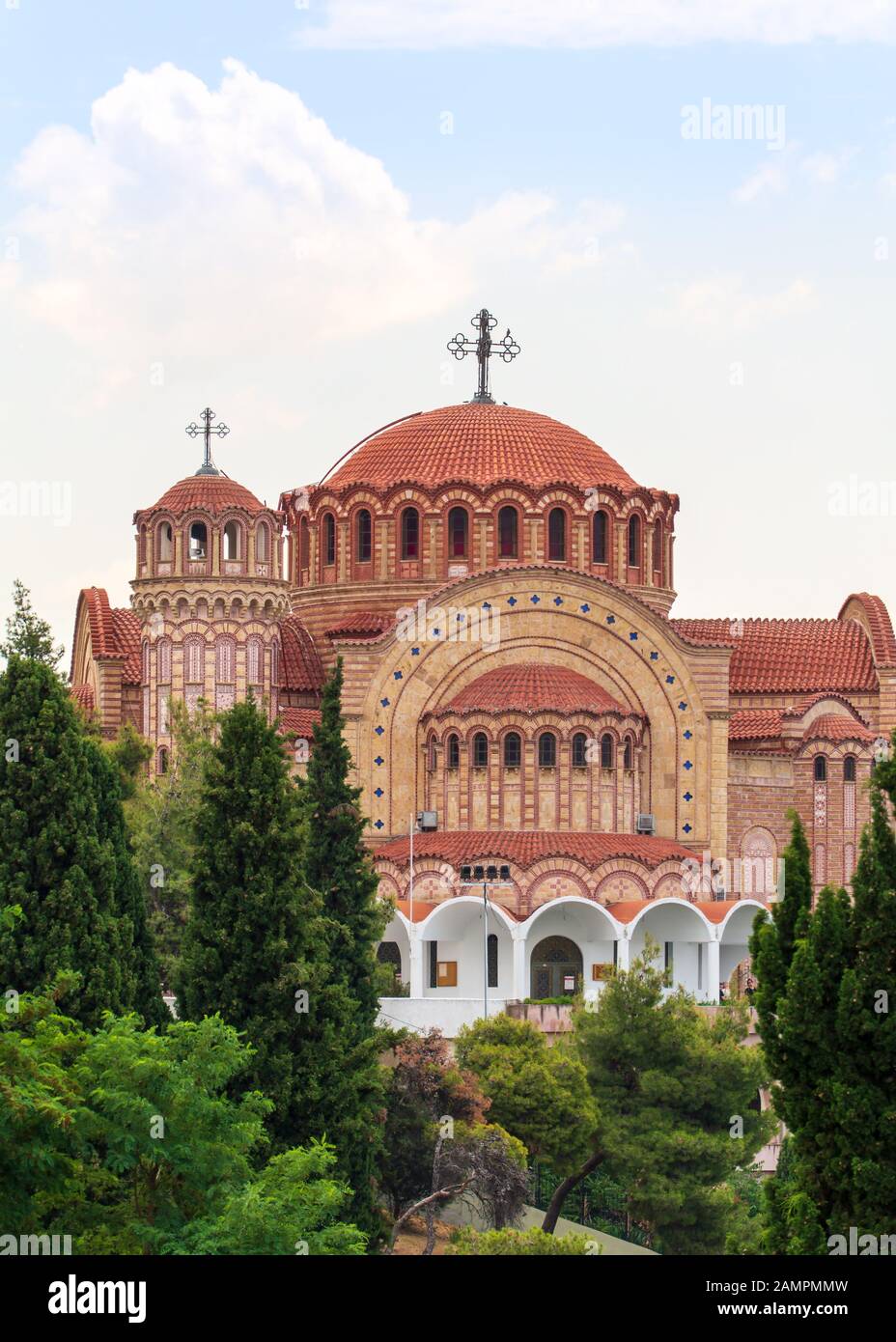 Saint Paul cathedral in Thessaloniki, Greece Stock Photo - Alamy